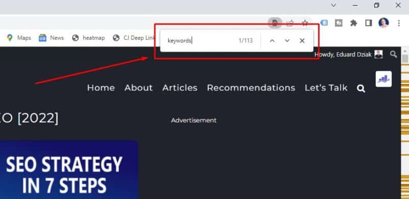 How To Find Keywords On A Website - B2B Digital Marketers