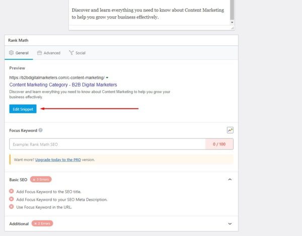 Where And How To Add Keywords In WordPress? [Guide For Beginners] - B2B Digital Marketers